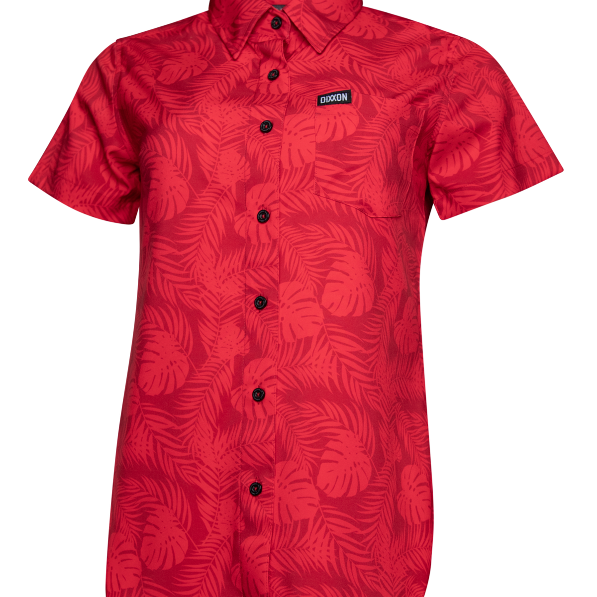 Corcavado Women's Short Sleeve Party Shirt - Red – Dixxon Flannel Australia